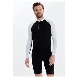 Radtrikot ELITE LAB "Bike Elite X1", Herren, Gr. L, schwarz-wei&szlig; (wei&szlig;, schwarz), 82% Polyester, 18% Elasthan, mehrfarbig, normal, Rundhals, Trikots, aus leichten und schnell trocknenden Materialien