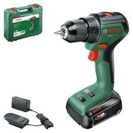 Akku-Bohrschrauber Bosch HOME & GARDEN "UniversalDrill 18V-60", gr&uuml;n, B:101mm H:291mm L:386mm, Bohrmaschinen, Inkl. Koffer, mit Akku 18V/2Ah und Ladeger&auml;t