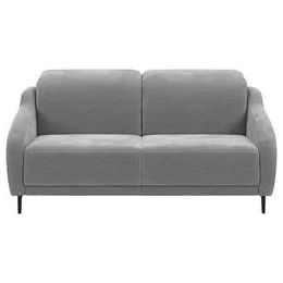 Sit & More 3-Sitzer SIT & MORE "Blues", grau, B:192cm H:93cm T:104cm, 95% Polyester 5% Polyamid, Sofas, wahlweise mit Klapptisch und USB