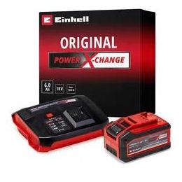 Einhell Akku-Ladestation "PXC-Starter-Kit 18V 4-6Ah & 6A Boostcharger", schwarz, B:90cm H:248cm T:323cm, Ladeger&auml;te, inkl. Akku