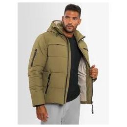 Winterjacke Alessandro Salvarini "ASDiego", Herren, Gr. XXL, gr&uuml;n (olive), Obermaterial: 55% Baumwolle, 45% Polyamid; Innenseite: 100% Polyester, Jacken Winterjacke, mit extra hohem Kragen und vielen Taschen