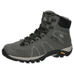 Br&uuml;tting Trekkingschuh BR&Uuml;TTING "Outdoorstiefel Mount Stevens High", Herren, Gr. 43, grau, Nubukleder, Schuhe Trekkingschuh