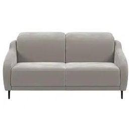 Sit & More 3-Sitzer SIT & MORE "Blues", grau (anthrazit), B:192cm H:93cm T:104cm, 100% Polyester, Sofas, wahlweise mit Klapptisch und USB