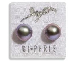 Adelia&acute;s Paar Ohrstecker ADELIA ́S "Damen Perlenschmuck 925 Silber S&uuml;sswasser Perlen Ohrstecker", grau, Ohrringe, Damen, Damen, Silber 925 (Sterlingsilber), Damen Perlenschmuck