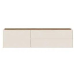 TV-Board OTTO HOME "Sky45", beige (cashmere farbe), B:148cm H:56cm T:47cm, Holzwerkstoff, MDF, Sideboards, TV-Board, Lackiert mit wasserbasiertem UV-Lack