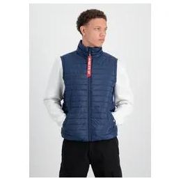 Blouson Alpha Industries "Puffer Vest Light", Herren, Gr. M, blau (ultra navy), Obermaterial: 100% Polyester; Futter: 100% Polyester; F&uuml;llung: 100% Polyester, Jacken Blouson