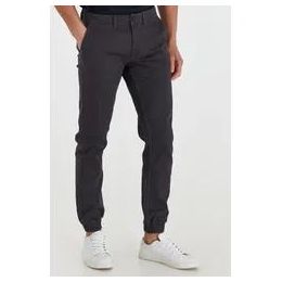 Chinohose Blend "BHPellini", Herren, Gr. 31, L&auml;nge 34, ebony grau, Web, 98% Baumwolle, 2% Elasthan, unifarben, slim fit lang, Hosen Chinohose, Chinohose im Chino-Stil