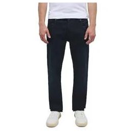 Straight-Jeans Mustang "Style Michigan", Herren, Gr. 36, L&auml;nge 30, schwarz (super schwarz), Denim/Jeans, Obermaterial: 98% Baumwolle, 2% Elasthan, straight fit, Jeans Straight-Jeans