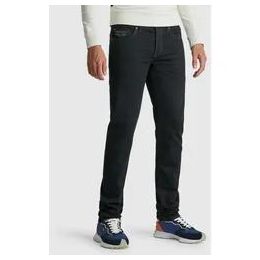 PME-Legend 5-Pocket-Jeans PME LEGEND "NAVIGATOR PTR121", Herren, Gr. 36, L&auml;nge 32, schwarz (schwarz denim), Denim/Jeans, Obermaterial: 81% Baumwolle, 18% Polyester, 1% Viskose, lang, Jeans 5-Pocket-Jeans