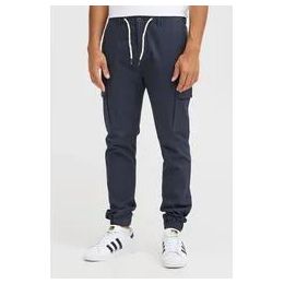 Cargohose Blend "BHSellini", Damen, Gr. 31, L&auml;nge 34, navy, Web, 98% Baumwolle, 2% Elasthan, unifarben, regular fit lang, Hosen Cargohose, Klassische Cargohose