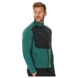 Laufjacke Endurance "Benst", Herren, Gr. S, gr&uuml;n (gr&uuml;n, schwarz), 100% Nylon, unifarben, normal, hoch geschlossener Ausschnitt, Jacken, aus winddichtem Material