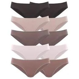 Bikinislip Petite Fleur, Damen, Gr. 48/50, beige (natur), Single Jersey, Obermaterial: 95% Baumwolle, 5% Elasthan, unifarben, k&ouml;rpernah, Unterhosen, aus elastischer Baumwolle, Topseller
