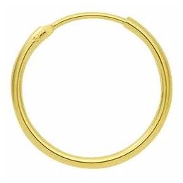 Adelia&acute;s Paar Creolen ADELIA ́S "Damen Goldschmuck 1 Paar 585 Gold Ohrringe / Creolen &Oslash; 20 mm", gold, Ohrringe, Damen, Damen, Gold, 585 Gold Goldschmuck f&uuml;r Damen