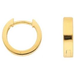 Adelia&acute;s Paar Ohrh&auml;nger ADELIA ́S "1 Paar 585 Gold Ohrringe / Creolen &Oslash; 11,7 mm", gold, Ohrringe, Damen, Damen, Gold, 585 Gold Goldschmuck f&uuml;r Damen