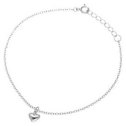 Armband Smart Jewel "mit Herz Anh&auml;nger, Silber 925", silber, Armb&auml;nder, Damen, 19cm, Silber 925 (Sterlingsilber), Armband