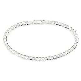 Armband Bruno Banani "Schmuck Geschenk Silber 925 Armschmuck Armkette Panzerkette" Gr. 21, silber (silberfarben), Armb&auml;nder, Herren, 21, Silber 925 (Sterlingsilber), Armband