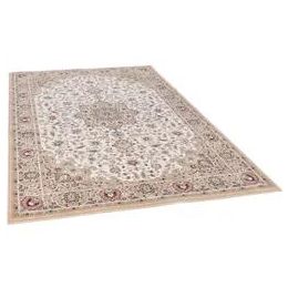 Wollteppich Theko "Dolna - 859", beige, B:160cm H:10mm L:230cm, Schurwolle, Teppiche, Kurzflor, reine Wolle, Orient-Optik