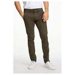 Chinohose LINDBERGH, Herren, Gr. 33, L&auml;nge 32, gr&uuml;n (army), Stoff, Obermaterial: 57% Baumwolle, 39% Polyester, 4% Elasthan, slim fit normal, Hosen Chinohose, mit Stretch