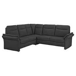 Ecksofa Home Affaire "Tahoma L-Form", schwarz, B:251cm H:103cm T:231cm, Sofas, Ecksofa, mit Armlehnfunktion, wahlweise Bettfunktion, Schublade, Relaxfunktion