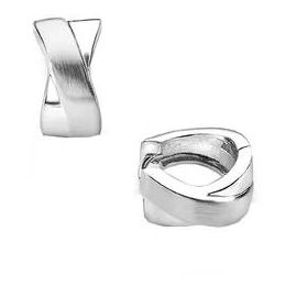 Paar Creolen Amor "9906369", silber (silber, 925), Ohrringe, Damen, 15mm, Silber 925 (Sterlingsilber)