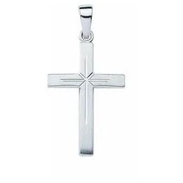 Adelia&acute;s Kettenanh&auml;nger ADELIA ́S "Damen & Herren 925 Silber Kreuz Anh&auml;nger", silber, Schmuckanh&auml;nger, Damen, Silber 925 (Sterlingsilber), Kettenanh&auml;nger, Silberschmuck f&uuml;r Damen & Herren