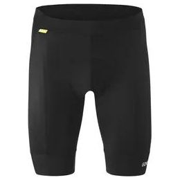 Fahrradhose Gonso "Essential Shorts Kit M", Herren, Gr. 3XL, Normalgr&ouml;&szlig;en, schwarz, 78% Polyamid, 22% Elasthan, Hosen Fahrradhose, Herren Rennradhose mit Sitzpolster, kurze moderne Radhose, Tight Fit