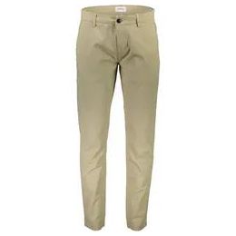 Chinohose LINDBERGH, Herren, Gr. 34, L&auml;nge 32, beige (sand), Stoff, Obermaterial: 98% Baumwolle, 2% Elasthan, slim fit normal, Hosen Chinohose, mit Stretch