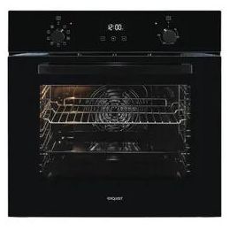 Exquisit Einbaubackofen "EBE257-H-020", Energieeffizienz: A (A+++-D), schwarz, B:59,5cm H:59,5cm T:53cm, Back&ouml;fen, Pizzafunktion &ndash; ideal f&uuml;r Pizza, Focaccia und mehr, Einbaubackofen