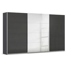Schwebet&uuml;renschrank OTTO HOME "Kleiderschrank Schrank OTTO ́S CHOICE Garderobe AGORDO", grau (graumetallic, hochglanz effektgrau), B:360cm H:210cm T:62cm, Holzwerkstoff, Schr&auml;nke, Schwebet&uuml;renschrank, Top Innenausstattung, in 4 Breiten und 2 H&ouml;hen MADE IN GERMANY, Topseller