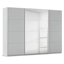 Schwebet&uuml;renschrank OTTO HOME "Kleiderschrank Schrank OTTO ́S CHOICE Garderobe AGORDO", grau (seidengrau), B:315cm H:229cm T:62cm, Holzwerkstoff, Schr&auml;nke, Schwebet&uuml;renschrank, Top Innenausstattung, in 4 Breiten und 2 H&ouml;hen MADE IN GERMANY, Topseller