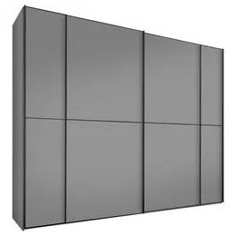 Schwebet&uuml;renschrank STAUD "Sonett 200 G, Made in Germany", grau (hellgrau), B:270cm H:240cm T:68cm, Holzwerkstoff, Schr&auml;nke, Schwebet&uuml;renschrank, mit vier verschiedenen Ausstattungsvarianten