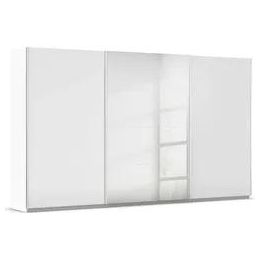 Schwebet&uuml;renschrank OTTO HOME "Kleiderschrank Schrank OTTO ́S CHOICE Garderobe AGORDO", wei&szlig; (alpinwei&szlig;, hochglanz wei&szlig;), B:360cm H:210cm T:62cm, Holzwerkstoff, Schr&auml;nke, Schwebet&uuml;renschrank, Top Innenausstattung, in 4 Breiten und 2 H&ouml;hen MADE IN GERMANY, Topseller