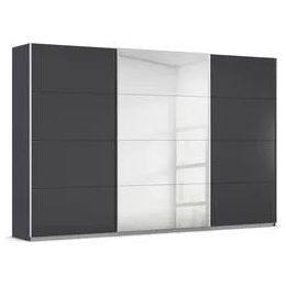 Schwebet&uuml;renschrank OTTO HOME "Kleiderschrank Schrank OTTO ́S CHOICE Garderobe AGORDO", grau (graumetallic), B:360cm H:229cm T:62cm, Holzwerkstoff, Schr&auml;nke, Schwebet&uuml;renschrank, Top Innenausstattung, in 4 Breiten und 2 H&ouml;hen MADE IN GERMANY, Topseller