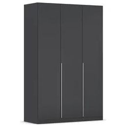 Dreht&uuml;renschrank OTTO HOME "Kleiderschrank Schrank Garderobe AGORDO TOPSELLER Schlafzimmer", grau (graumetallic), B:136cm H:210cm T:54cm, Holzwerkstoff, Schr&auml;nke, Dreht&uuml;renschrank, durchdachte Innenausstattung, in 8 Breiten und 2 H&ouml;hen MADE IN GERMANY, Topseller