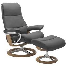 Relaxsessel stressless "View", grau (grau batick), B:78cm H:108cm T:78cm, Leder BATICK: BATICK ist ein leicht korrigiertes, durchgef&auml;rbtes und genarbtes M&ouml;belleder, bei dem die meisten Unebenheiten und Spuren in der Regel entfernt wurden.;Leder PALOMA: PALOMA ist ein durchgef&auml;rbtes Semianilin-M&ouml;belleder mit nat&uuml;rlicher Narbung.;ROHLEDER Stoff Q2 FARON: Ein fester zuverl&auml;ssiger Boucl&eacute; mit einem str
