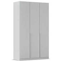 Dreht&uuml;renschrank OTTO HOME "Kleiderschrank Schrank Garderobe AGORDO TOPSELLER Schlafzimmer", grau (seidengrau), B:136cm H:229cm T:54cm, Holzwerkstoff, Schr&auml;nke, Dreht&uuml;renschrank, durchdachte Innenausstattung, in 8 Breiten und 2 H&ouml;hen MADE IN GERMANY, Topseller