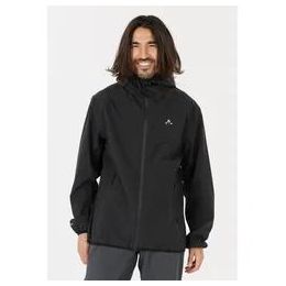 Outdoorjacke WHISTLER "Selawik", Herren, Gr. 3XL, schwarz, 100% Polyester, unifarben, normal, hoch geschlossener Ausschnitt, Jacken Outdoorjacke, im funktionalen und wasserdichten Layertech-Design
