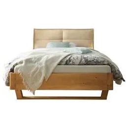 Massivholzbett Schlafkontor "Tjark", braun (fichte, beige), B:145cm H:89cm L:219cm, Betten, Massivholzbett, wahlweise Bett mit Liegefl&auml;che in 140 oder 180 cm