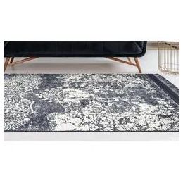 Teppich Padiro "Dolce Vita 125", lila (violett), B:160cm H:10mm L:230cm, Viskose, Teppiche, Teppich, Trendige Verwaschung, Orient-Design