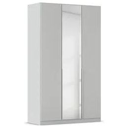 Dreht&uuml;renschrank OTTO HOME "Kleiderschrank Schrank Garderobe AGORDO mit Dekor- oder Hochglanzfront", grau (seidengrau), B:136cm H:229cm T:54cm, Holzwerkstoff, Schr&auml;nke, Dreht&uuml;renschrank, durchdachte Innenausstattung, in 8 Breiten und 2 H&ouml;hen MADE IN GERMANY, Topseller
