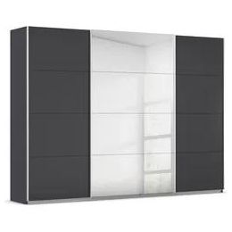 Schwebet&uuml;renschrank OTTO HOME "Kleiderschrank Schrank OTTO ́S CHOICE Garderobe AGORDO", grau (graumetallic), B:315cm H:229cm T:62cm, Holzwerkstoff, Schr&auml;nke, Schwebet&uuml;renschrank, Top Innenausstattung, in 4 Breiten und 2 H&ouml;hen MADE IN GERMANY, Topseller