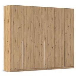 Dreht&uuml;renschrank OTTO HOME "Kleiderschrank Schrank Garderobe AGORDO TOPSELLER Schlafzimmer", braun (eiche artisan), B:271cm H:229cm T:54cm, Holzwerkstoff, Schr&auml;nke, Dreht&uuml;renschrank, durchdachte Innenausstattung, in 8 Breiten und 2 H&ouml;hen MADE IN GERMANY, Topseller