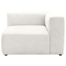 Sofa-Eckelement Home Affaire "Utvik", wei&szlig;, B:108cm H:69cm T:108cm, 95% Polyester, 5% Nylon, Polsterelemente, als Modul oder separat verwendbar