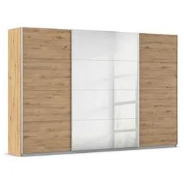 Schwebet&uuml;renschrank OTTO HOME "Kleiderschrank Schrank OTTO ́S CHOICE Garderobe AGORDO", eiche artisan, B:315cm H:210cm T:62cm, Holzwerkstoff, Schr&auml;nke, Schwebet&uuml;renschrank, Top Innenausstattung, in 4 Breiten und 2 H&ouml;hen MADE IN GERMANY, Topseller
