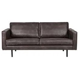 2,5-Sitzer WOOOD "Rodeo", schwarz, B:190cm H:85cm T:86cm, Sofas, frei im Raum stellbar, maximale Belastbarkeit 250 kg, Breite 190 cm