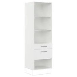 Seitenschrank IMPULS K&Uuml;CHEN "Valencia", Breite/H&ouml;he: 60/190,7 cm, mit Soft-Close", wei&szlig;, B:60cm H:190,7cm T:57,6cm, Dekorfolie, Holzwerkstoff, Schr&auml;nke, Seitenschrank, vormontiert, mit Schubkasten, mit Auszug, mit verstellbaren Fachb&ouml;den