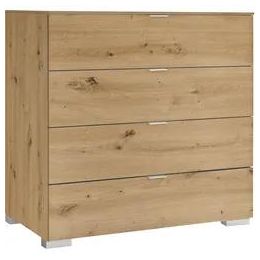 Schubkastenkommode STAUD "Includo, Made in Germany", natur, B:80cm H:77cm T:40cm, Sideboards