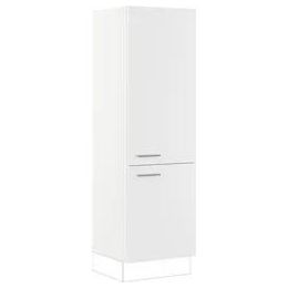 Seitenschrank IMPULS K&Uuml;CHEN "Valencia", Breite/H&ouml;he: 60/190,7 cm", wei&szlig;, B:60cm H:190,7cm T:57,6cm, Dekorfolie, Holzwerkstoff, Schr&auml;nke, Seitenschrank, vormontiert, mit Dreht&uuml;ren, mit verstellbaren Fachb&ouml;den