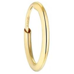 Single-Creole Amor "2021579", gold (goldfarben), Ohrringe, Damen, Gelbgold 375, Made in Germany
