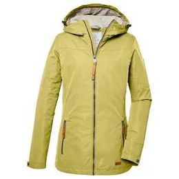 Funktionsjacke "GS 18 WMN JCKT", Damen, Gr. 48, gr&uuml;n (pistazie), Obermaterial: 100% Polyester;Futter: 100% Polyester, G.I.G.A. DX BY KILLTEC, Jacken Funktionsjacke, Wasserabweisende Jacke aus leichtem Material mit viel Stauraum